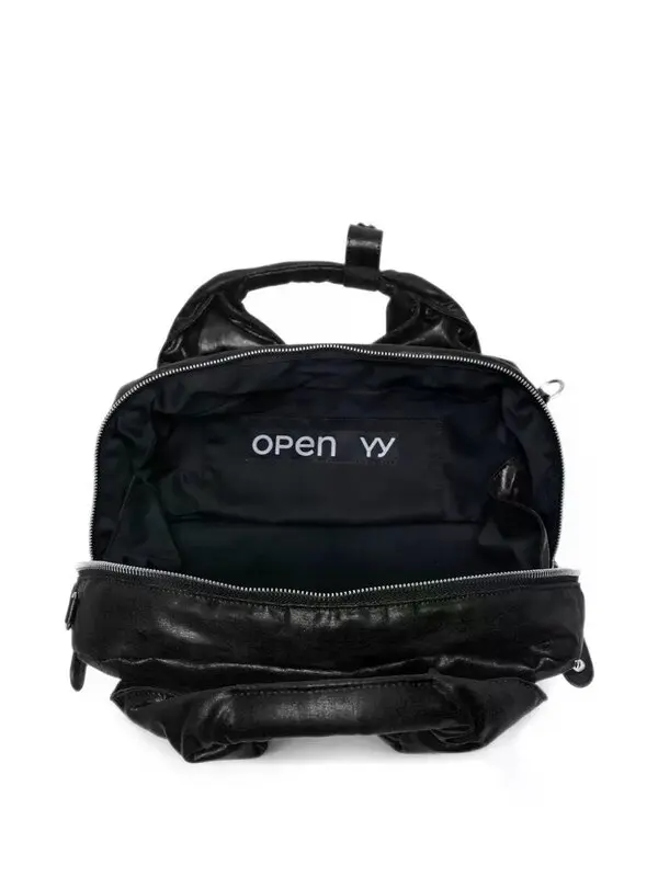 OPEN YY Leather Tote Bag