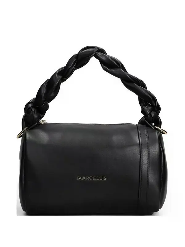 MARC ELLIS Zoey Braid Shoulder Bag - Black