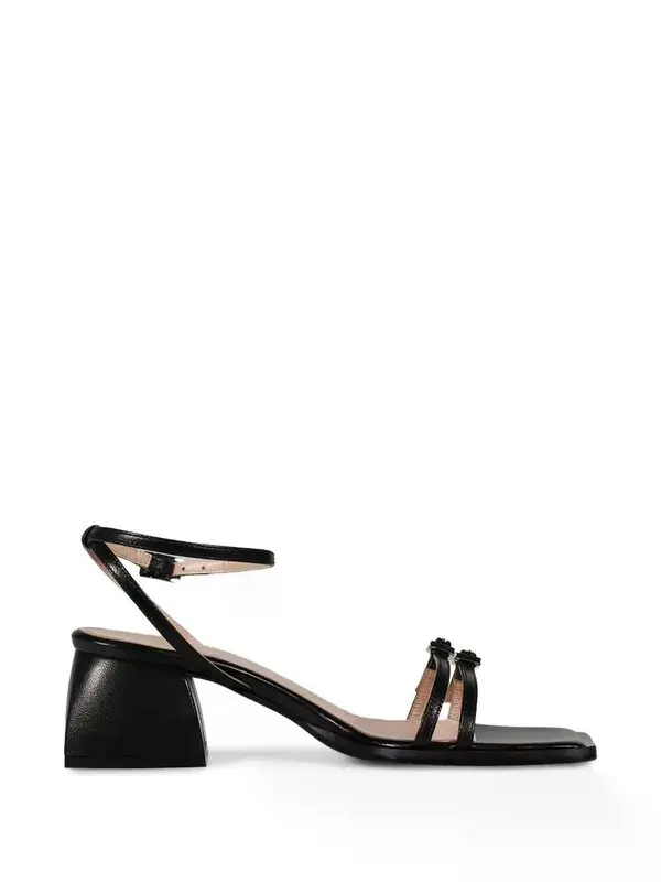 NODALETO Bulla Laetitia Buckle-strap Sandals - Black