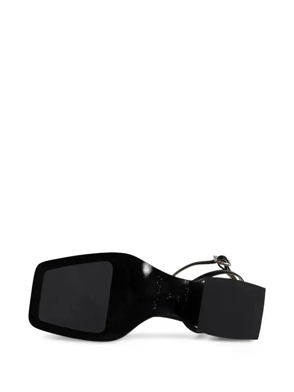 NODALETO Bulla Laetitia Buckle-strap Sandals - Black