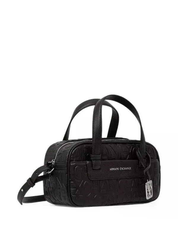 Armani Exchange Logo-embossed Shoulder Bag
