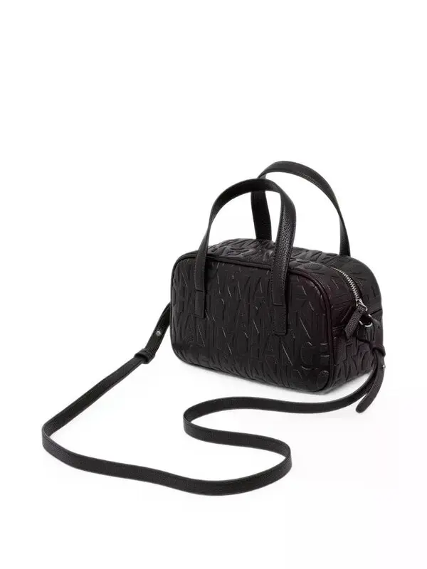 Armani Exchange Logo-embossed Shoulder Bag