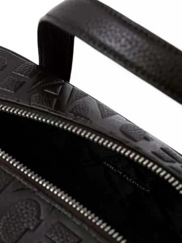 Armani Exchange Logo-embossed Shoulder Bag