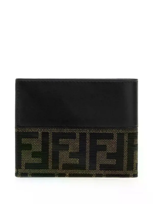 Fendi Ff Jacquard Wallet