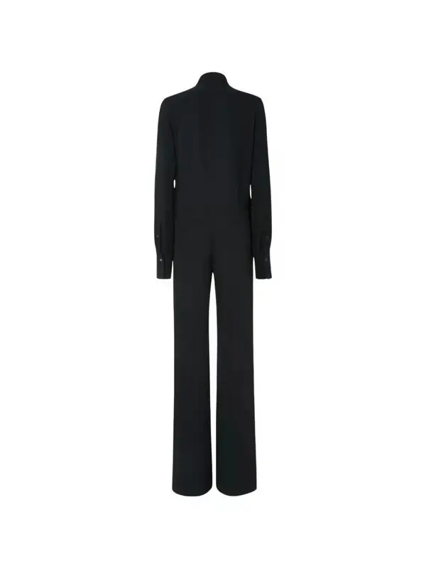 Fendi Long-sleeve Jumpsuit - Black