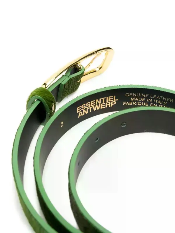 Essentiel Antwerp Textured Buckle Belt