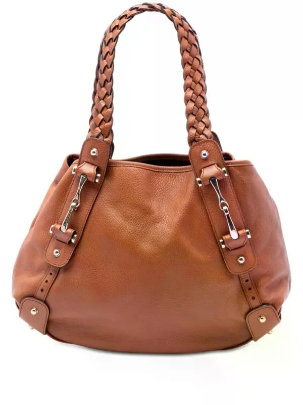 Gucci Leather Horsebit Pelham Shoulder Bag