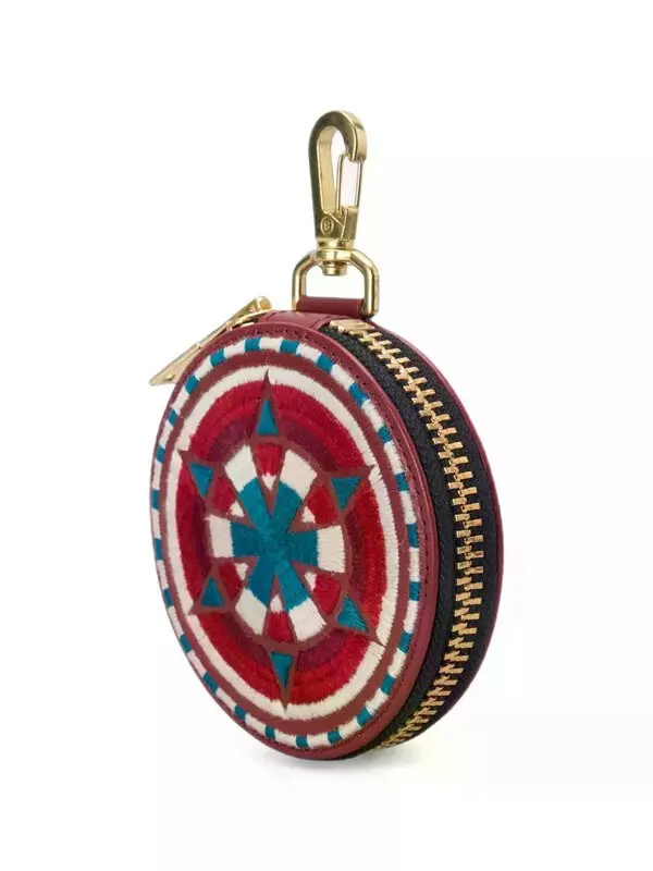 BLACK MEANS Embroidered Coin Purse