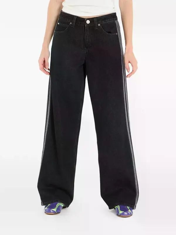 Adidas Firebird Side-stripe Jeans