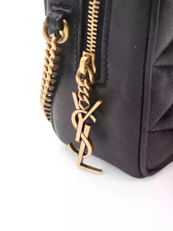 Saint Laurent Quilted Chain-link Mini Bag