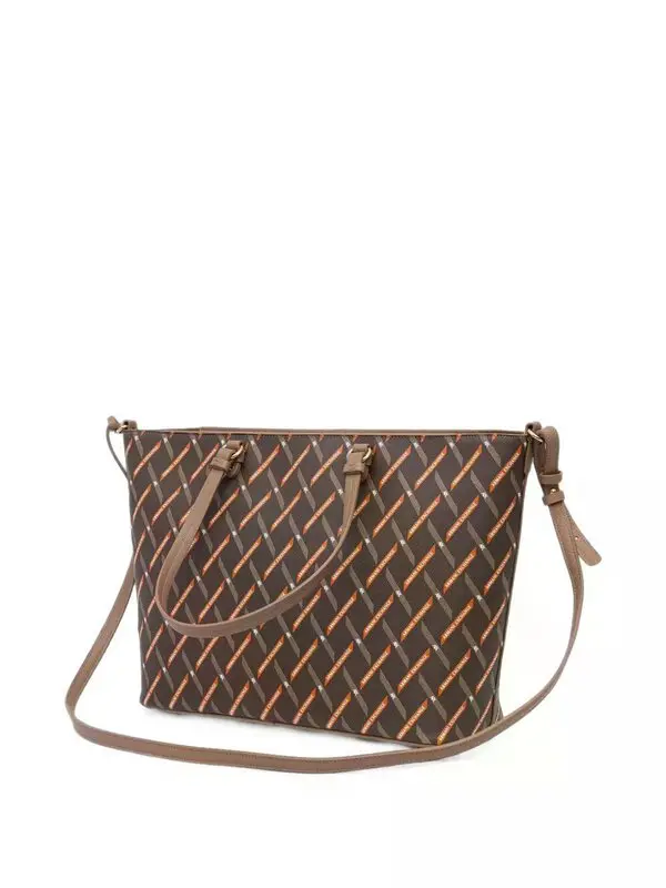 Armani Exchange Logo-print Monogram Tote Bag