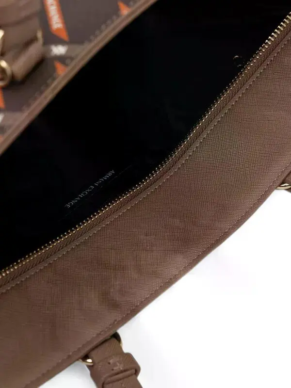 Armani Exchange Logo-print Monogram Tote Bag
