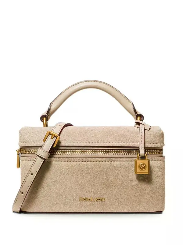 Michael Kors Jana Extra-small Leather Convertible Crossbody Bag - Neutrals
