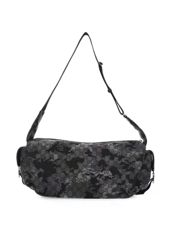 Gucci Camouflage-print Gg Canvas Shoulder Bag