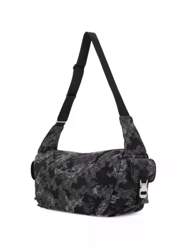 Gucci Camouflage-print Gg Canvas Shoulder Bag