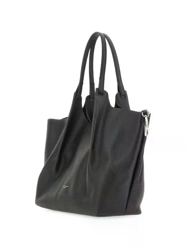 GIANNI CHIARINI Grained Leather Tote Bag