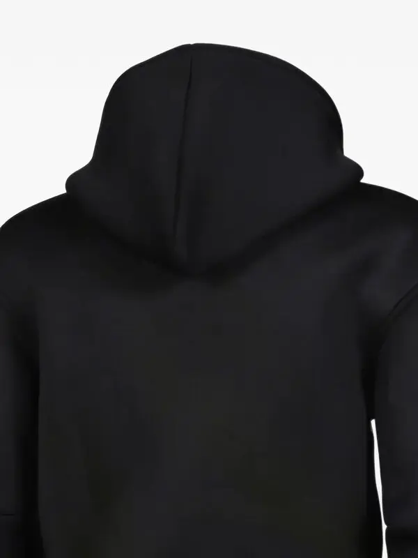 LA MASKARADE Logo-patch Zip-up Hoodie
