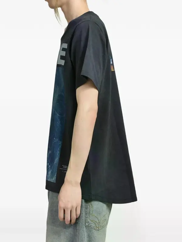 JUN/NAKAYAMA Wave Graphic-print T-shirt