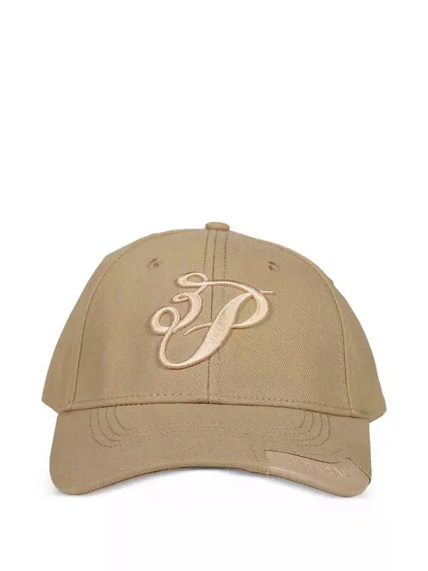3.PARADIS Cursive Logo-embroidered Cap - Neutrals