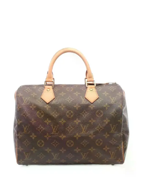 LOUIS VUITTON Monogram Canvas Speedy Tote Bag