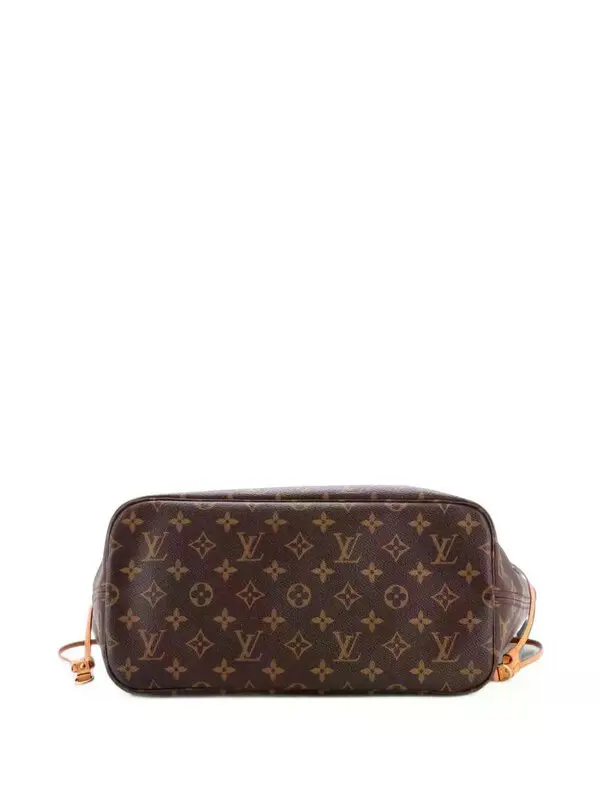 LOUIS VUITTON Neverfull Nm Monogram Canvas Mm Tote Bag - Brown