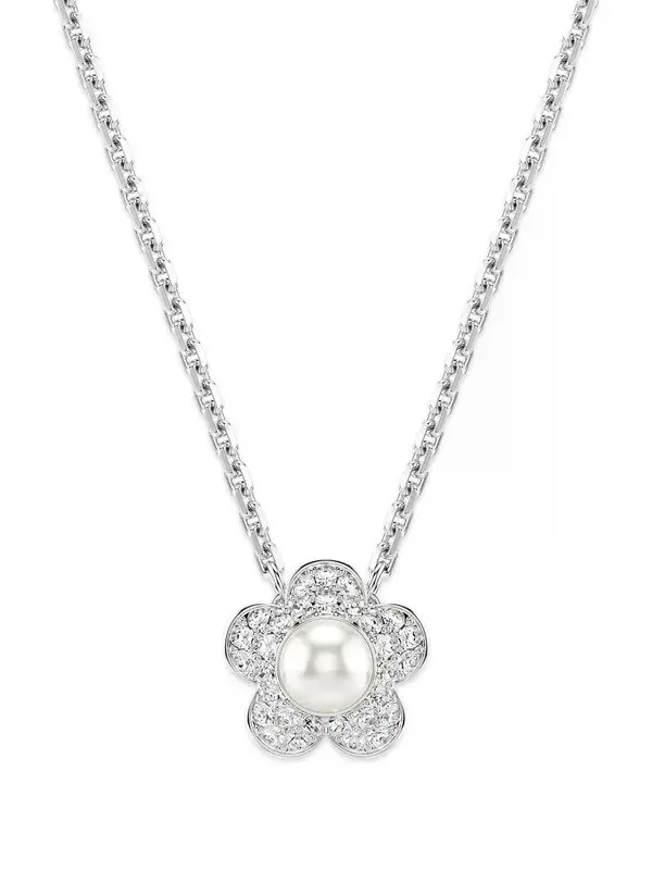 SWAROVSKI X Ariana Grande Crystal-embellished Floral Necklace