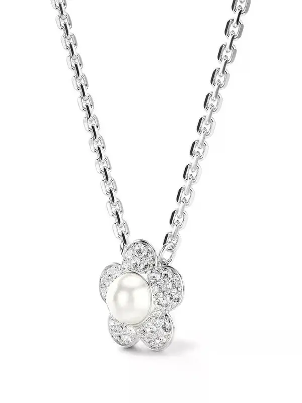 SWAROVSKI X Ariana Grande Crystal-embellished Floral Necklace