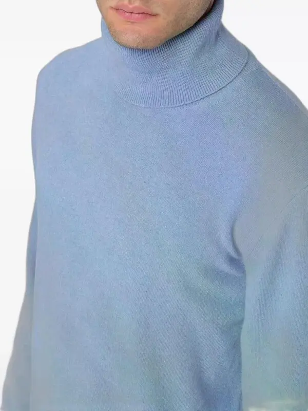 XC Roll-neck Sweater - Blue
