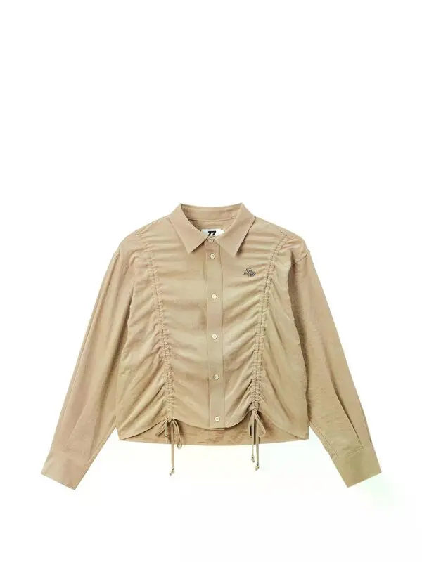 Izzue Ruched Drawstring Shirt