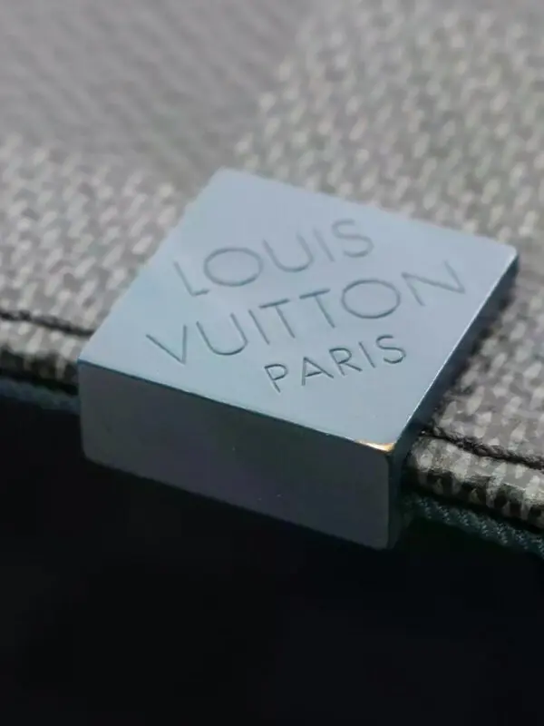 LOUIS VUITTON 2017 Damier Graphite District Mm Crossbody Bag