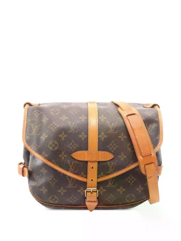 LOUIS VUITTON Monogram Saumur Crossbody Bag