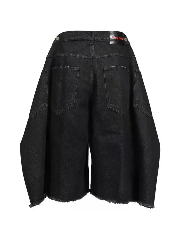 LỰU ĐẠN Cut-off Wide-fit Shorts