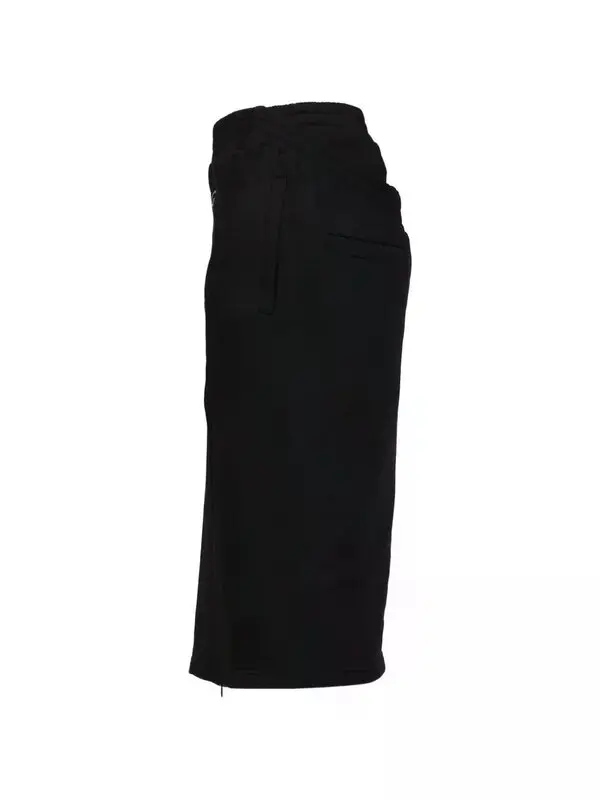 SRVC STUDIO Home Office Graphic-print Zip-slit Midi Skirt