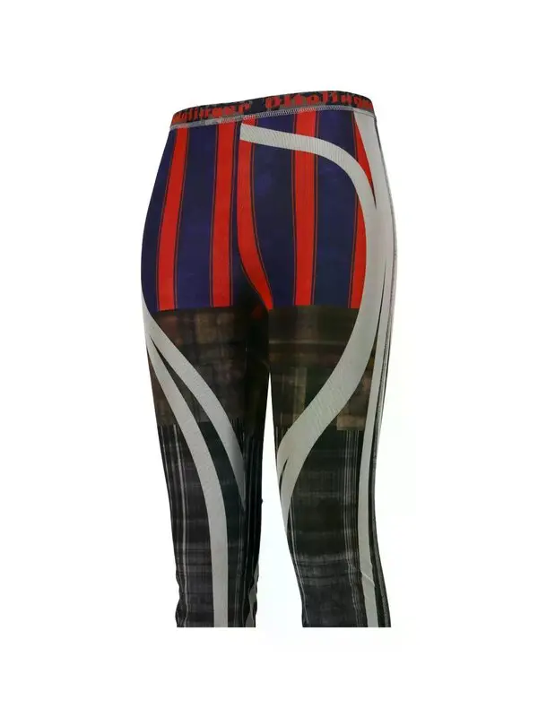 Ottolinger Racing Plaid Mesh Trousers