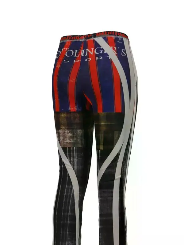 Ottolinger Racing Plaid Mesh Trousers