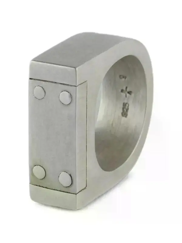 PARTS OF FOUR Plate Single Chunky-band Ring - Silver
