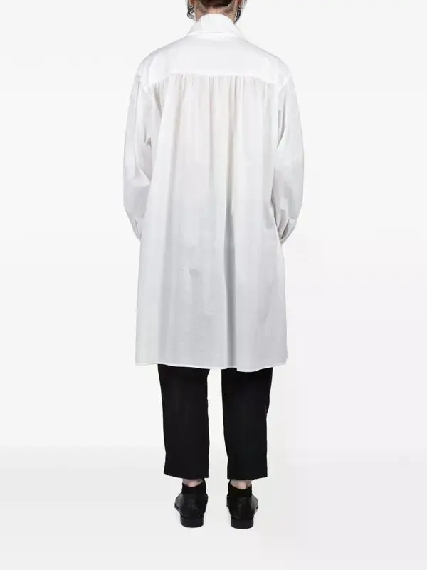 Yohji Yamamoto Fringe-detail Gathered Shirt