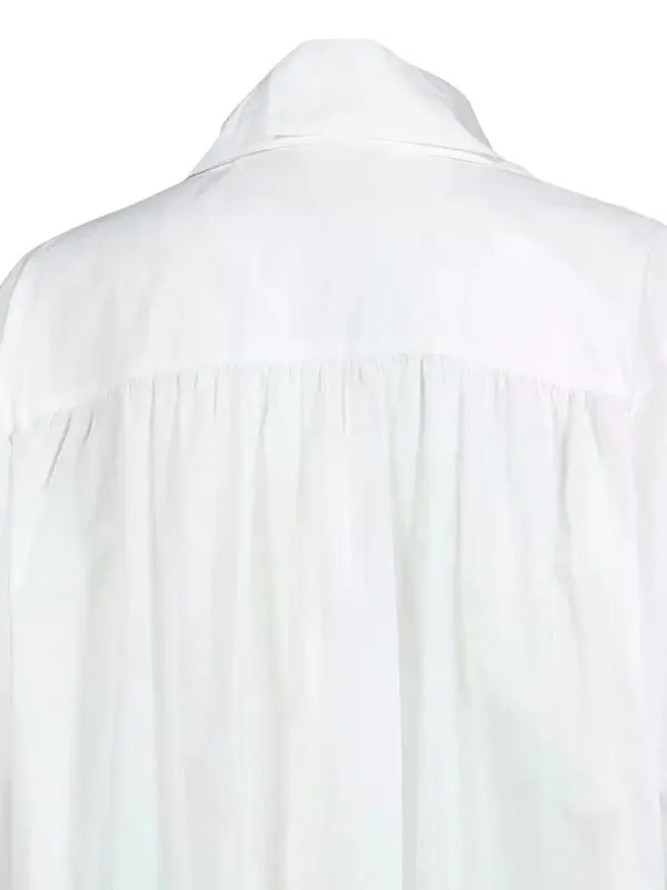 Yohji Yamamoto Fringe-detail Gathered Shirt
