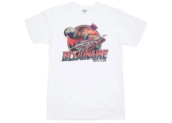 BILLIONAIRE BOYS CLUB Flash Tee Shirt - White