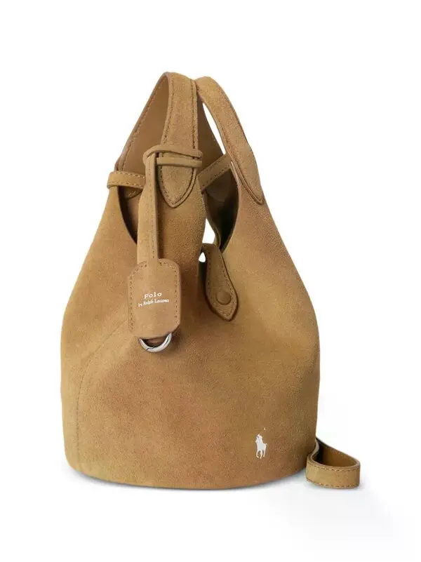 Polo Ralph Lauren Polo Play Suede Small Tote & Crossbody