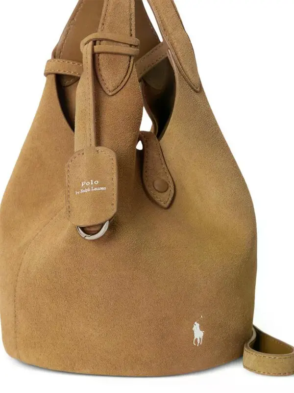 Polo Ralph Lauren Polo Play Suede Small Tote & Crossbody