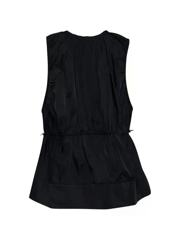 ENFOLD Gathered Sleeveless Top