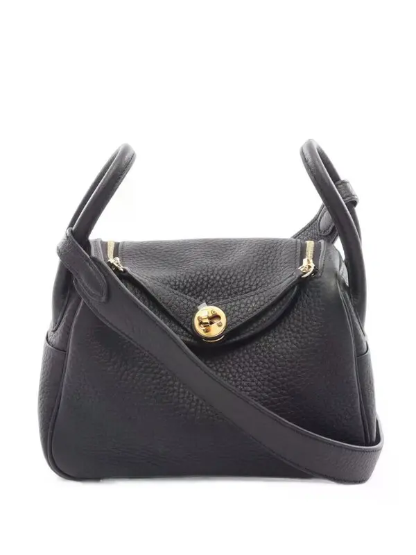 Hermès Mini Lindy Tote Bag - Black