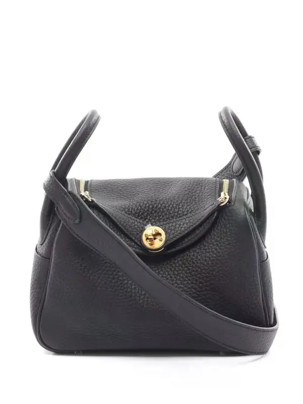 Hermès Mini Lindy Tote Bag - Black