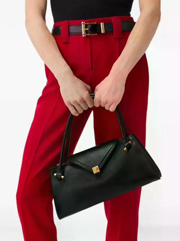 Versace Severine Leather Shoulder Bag