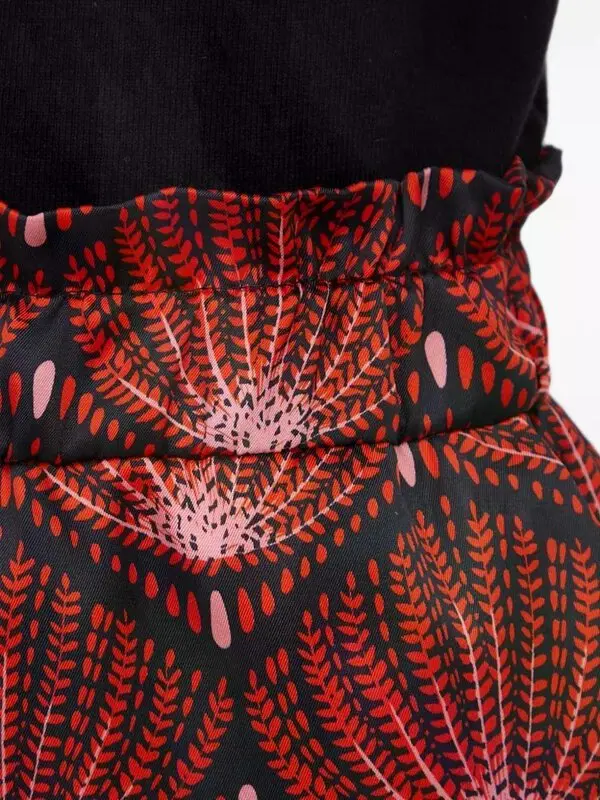 Sisley Patterned Ruffle Shorts