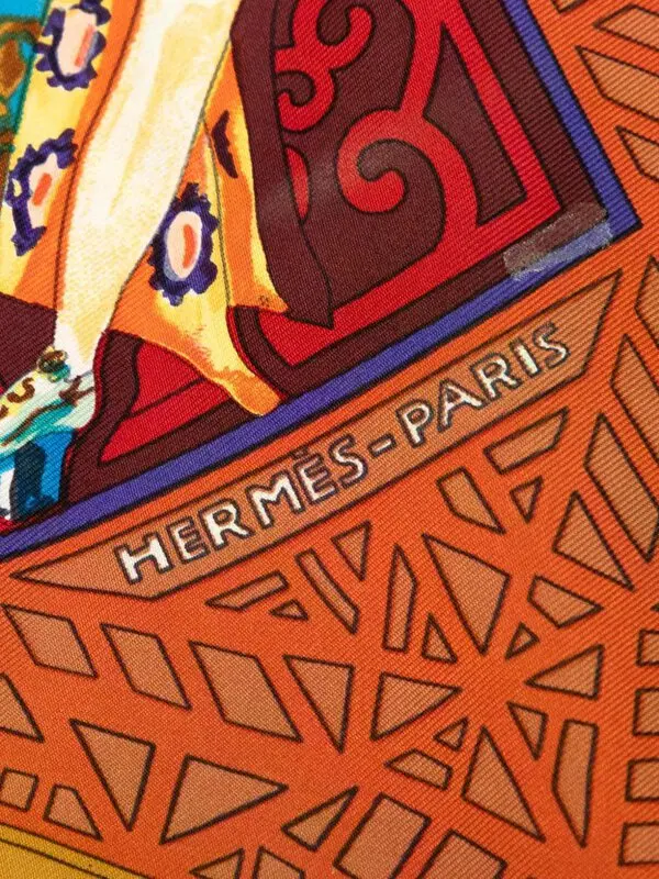 Hermès 1990-2010 Les Ballets Russes Silk Scarf 90 Scarves