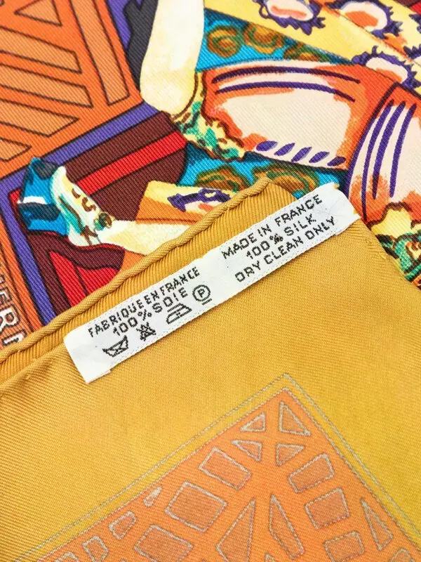 Hermès 1990-2010 Les Ballets Russes Silk Scarf 90 Scarves
