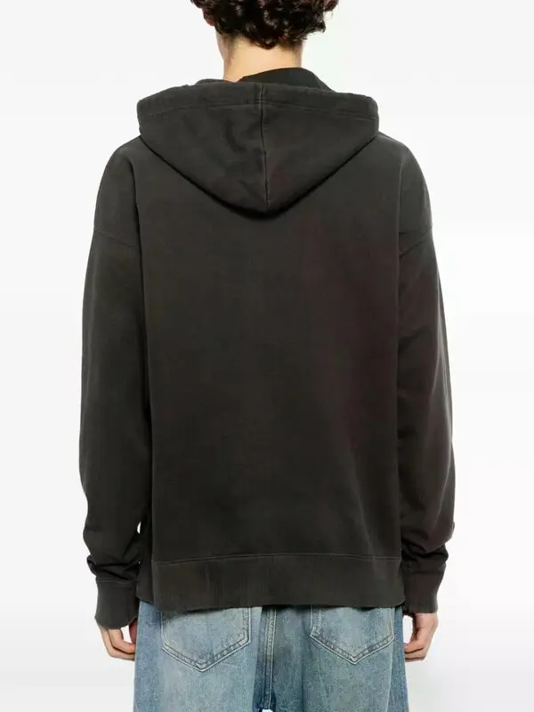 Mihara Yasuhiro Tape-measure Drawstring Hoodie