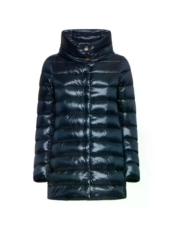 Herno Amelia Quilted Coat - Blue
